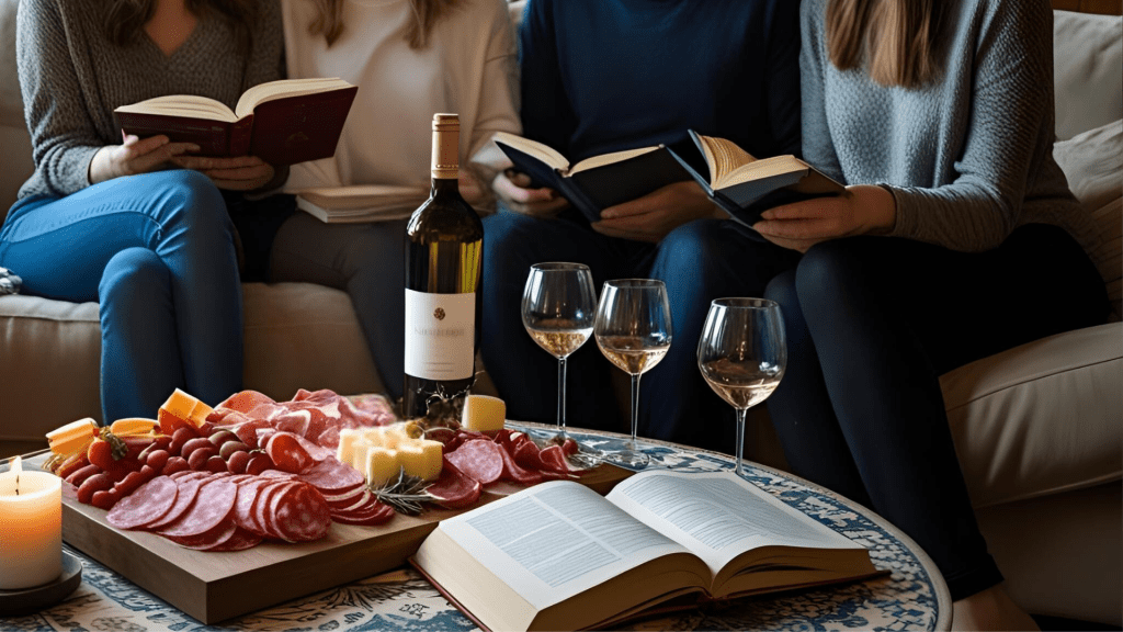 Hosting a Cozy Book Club Night Your Friends Will Love - Host On The Coast